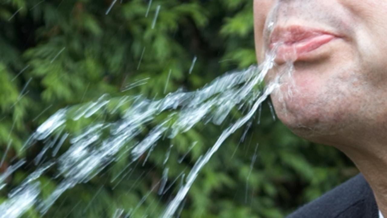When the water is so warm you’re ready to spit it out … - Behold